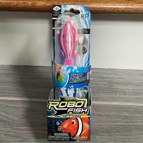 Zuru | Toys | Zuru Robo Clown Fish Pink Wateractivated Swims Includes ...